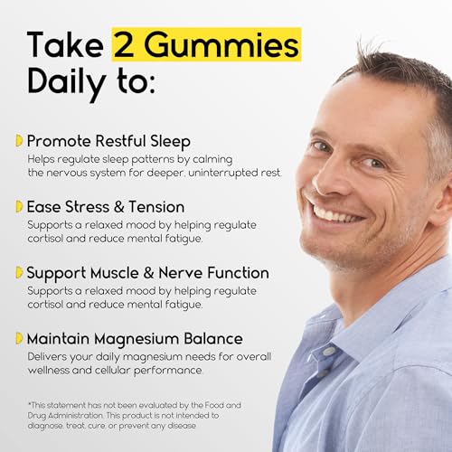 easy-to-take magnesium gummies 60 count