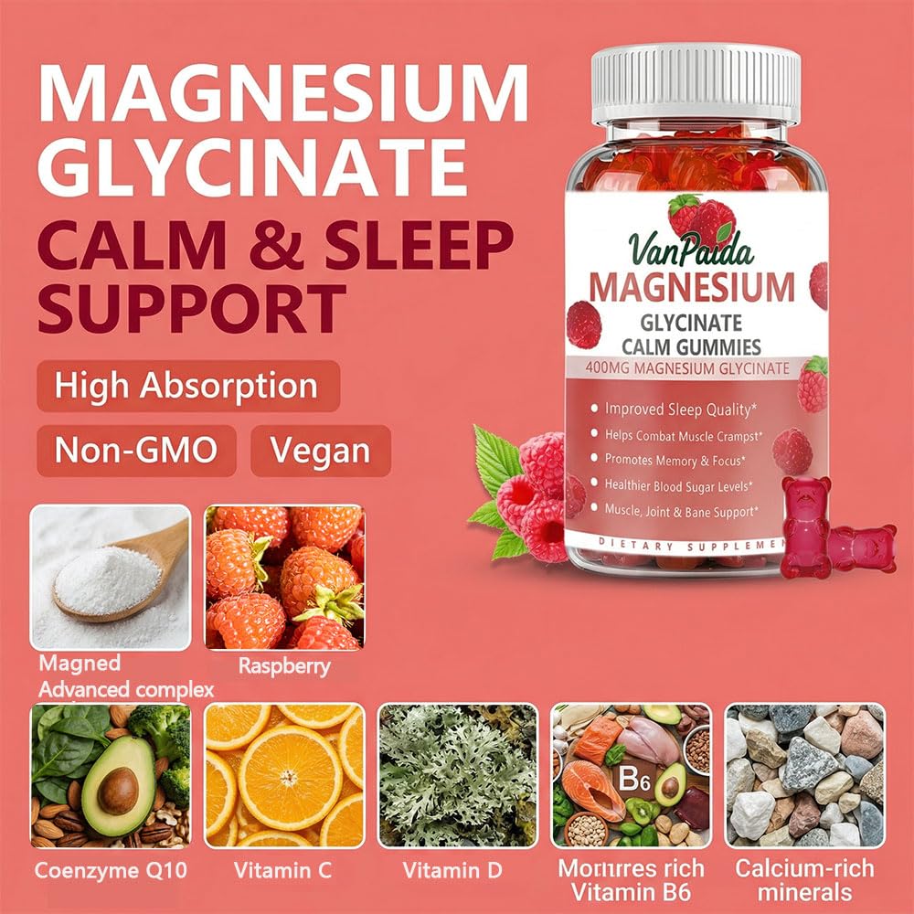 Easy-to-take magnesium gummies for adults
