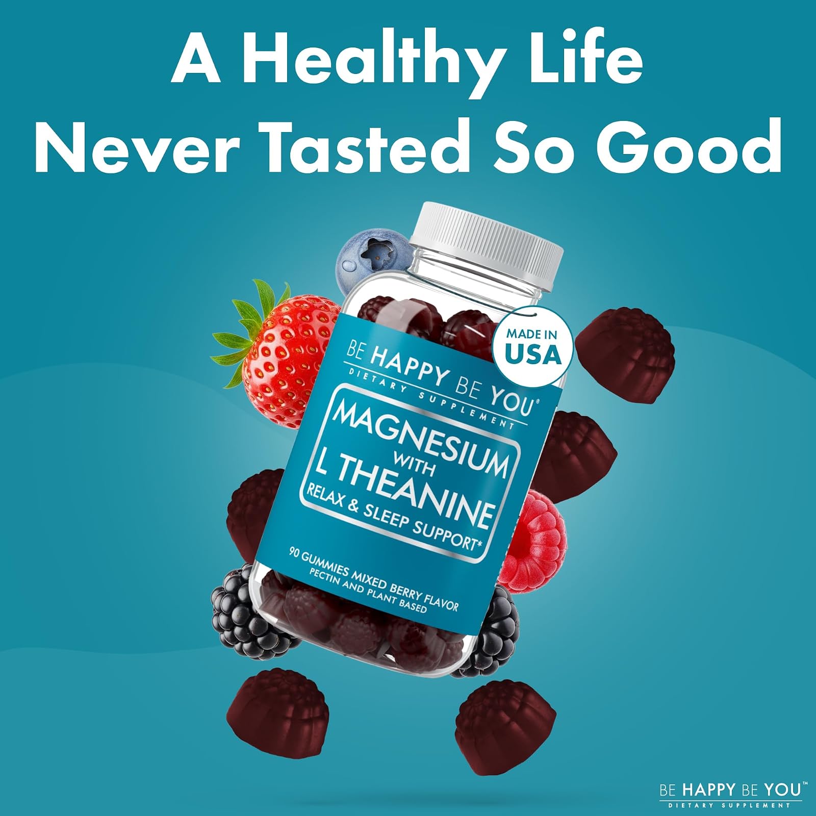 Easy-to-take magnesium gummies for adults