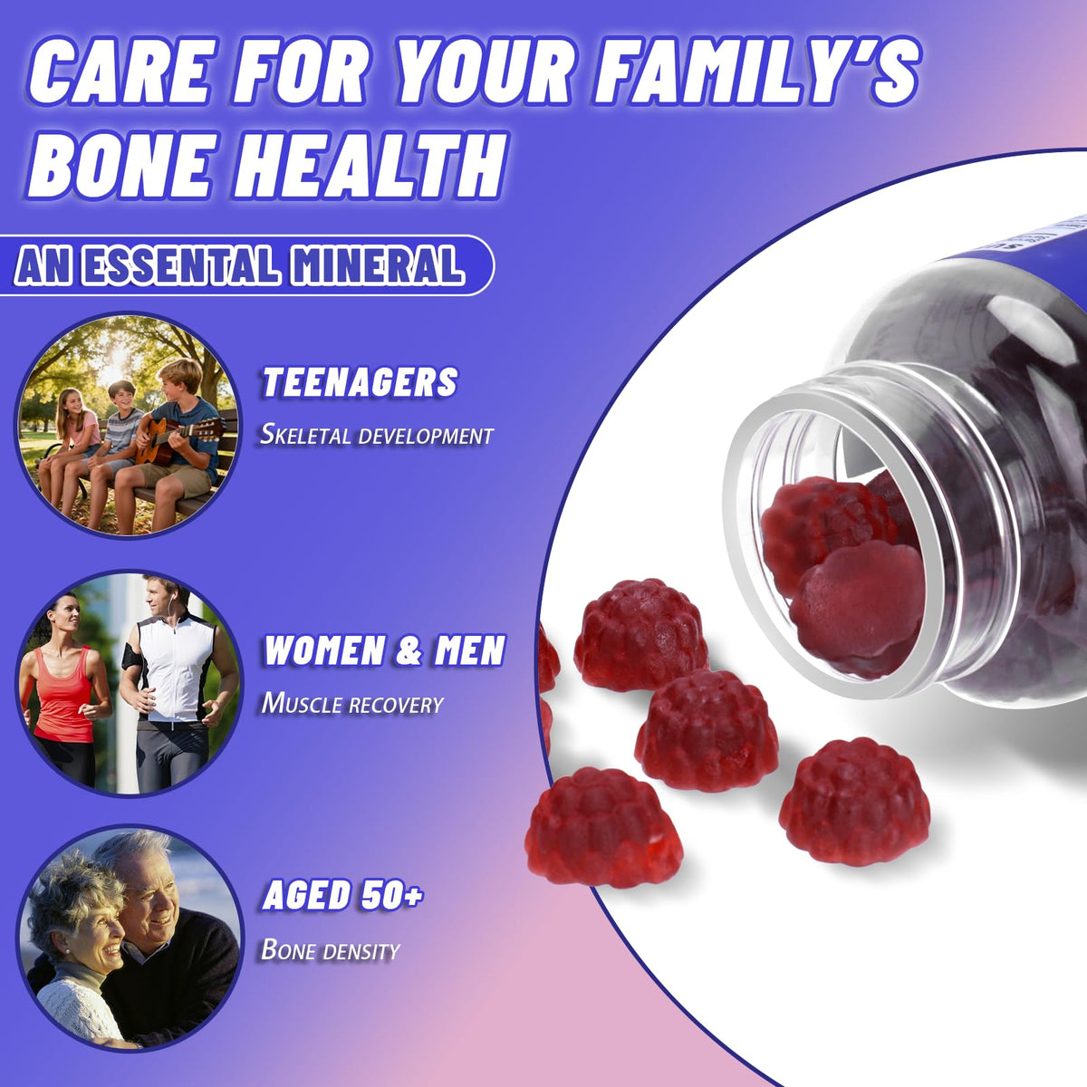 easy-to-take magnesium gummies for adults