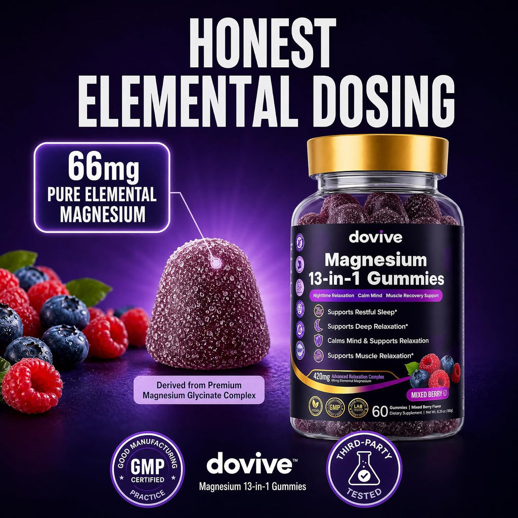 easy-to-take magnesium gummies for adults