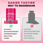 Easy-to-take magnesium gummies for energy