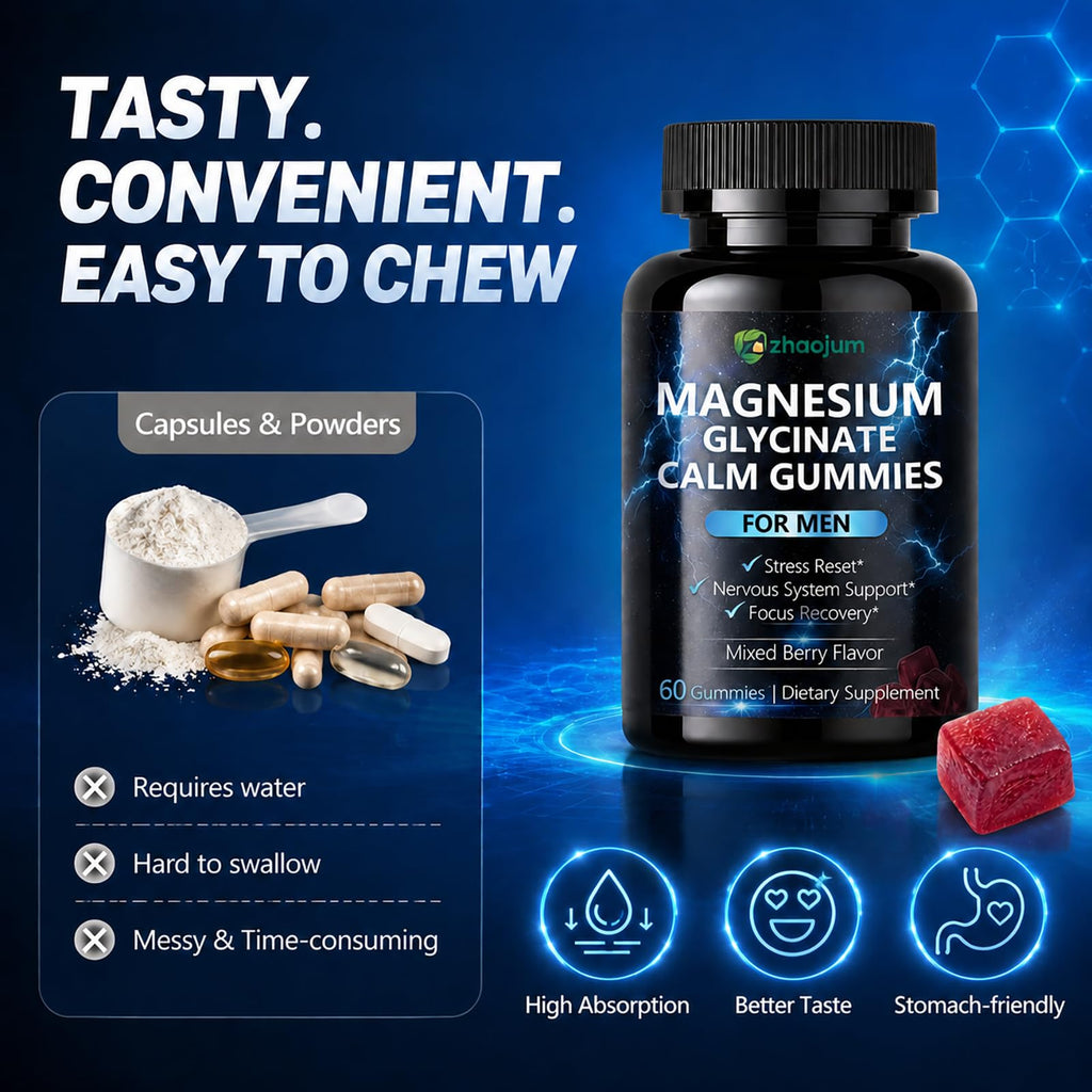 Easy-to-take magnesium gummies for health