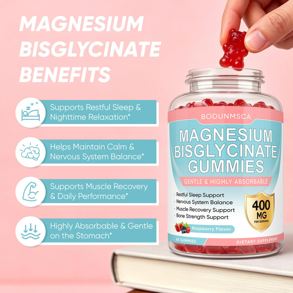 easy-to-take magnesium gummies for muscle support