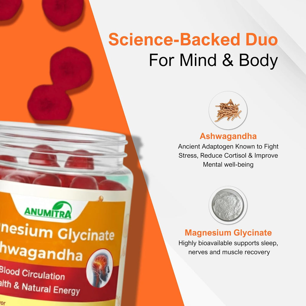 easy-to-take magnesium gummies for stress relief