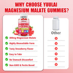 Easy-to-take magnesium gummies for stress relief
