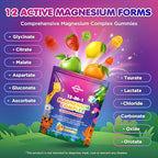 Easy-to-take magnesium gummies for wellness