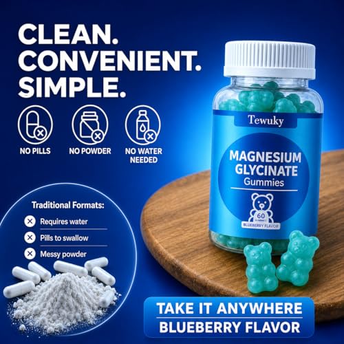 easy to take magnesium supplement gummies
