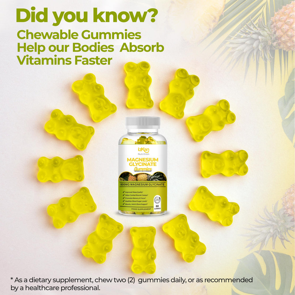 easy to take magnesium supplement gummies