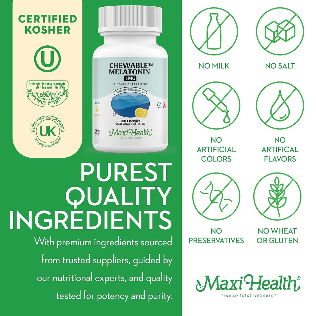 easy to take melatonin chewables
