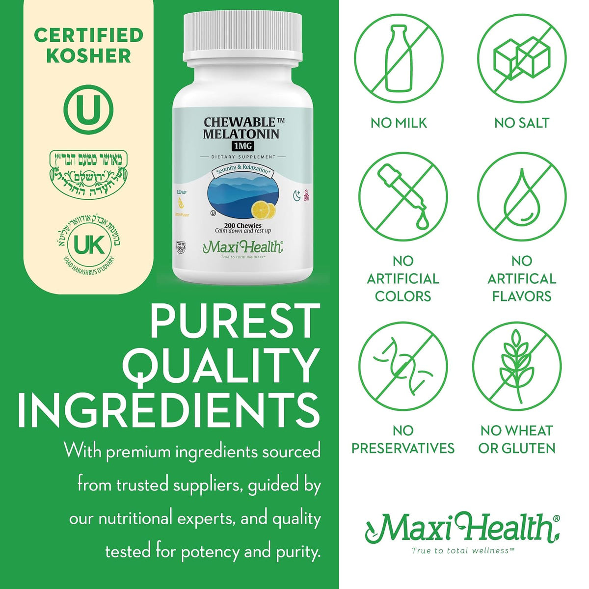 easy to take melatonin chewables