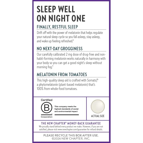 easy-to-take melatonin for nighttime routine