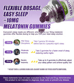 easy-to-take melatonin gummies for bedtime
