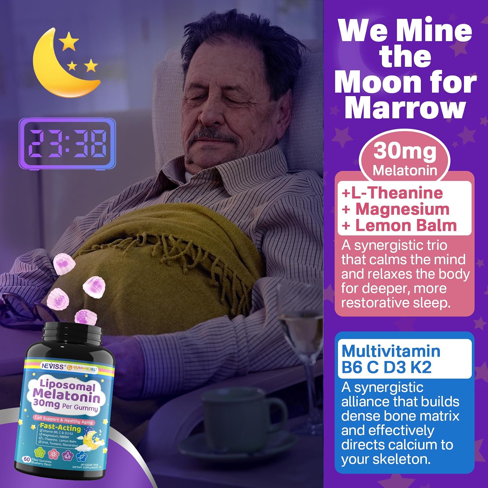 easy-to-take melatonin gummies for relaxation