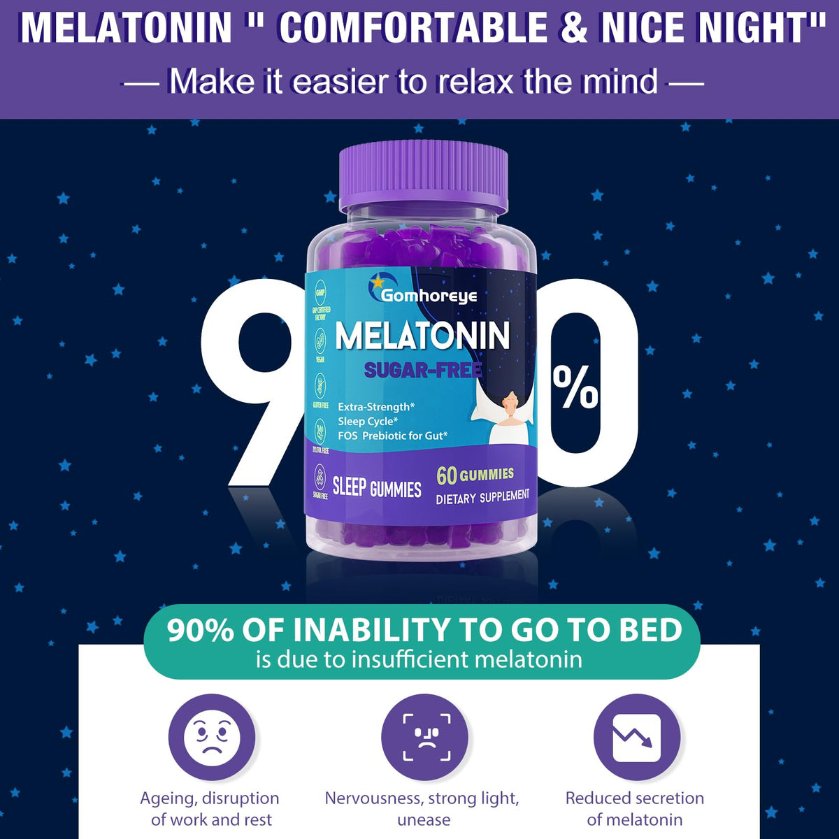 easy to take melatonin gummies