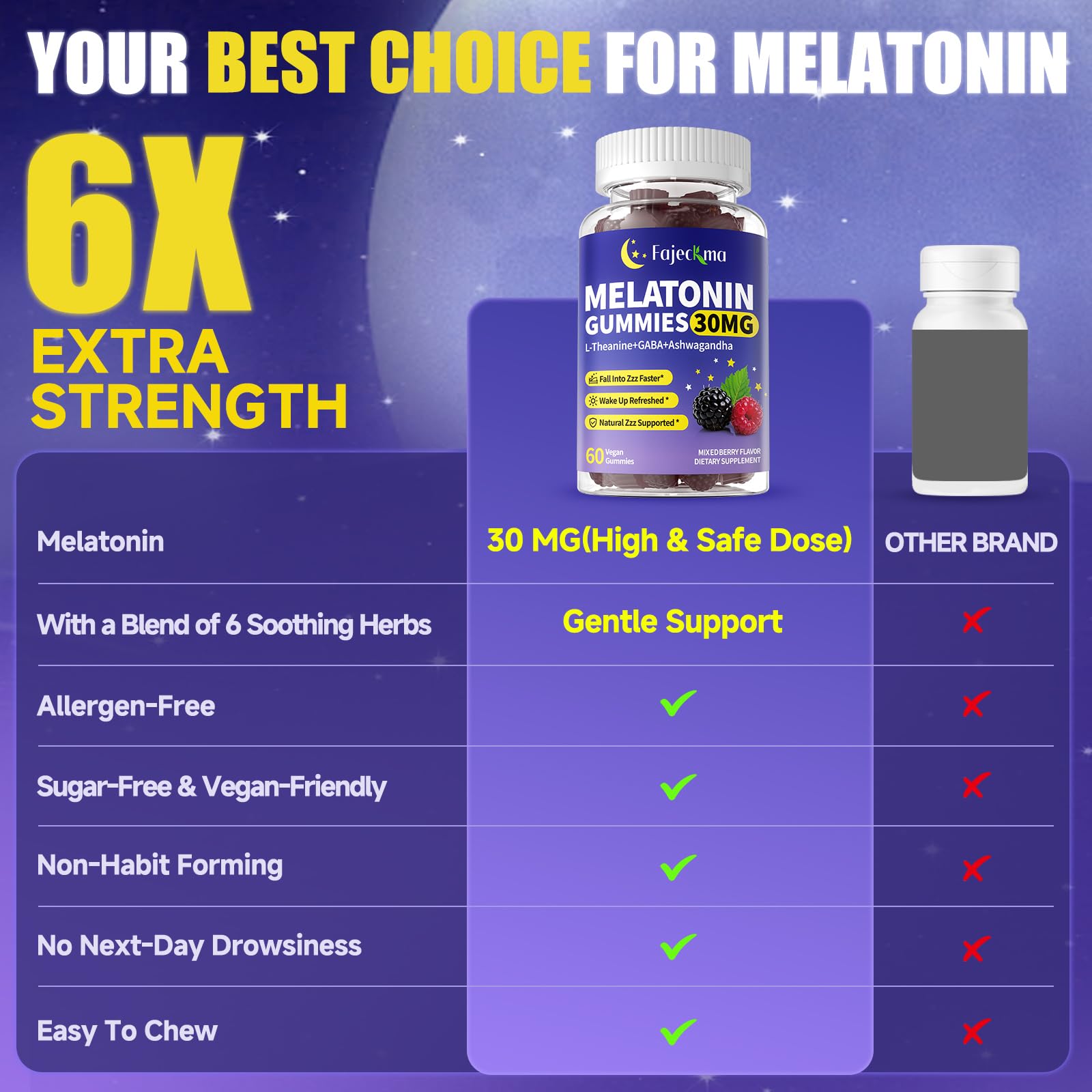 easy-to-take melatonin sleep gummies