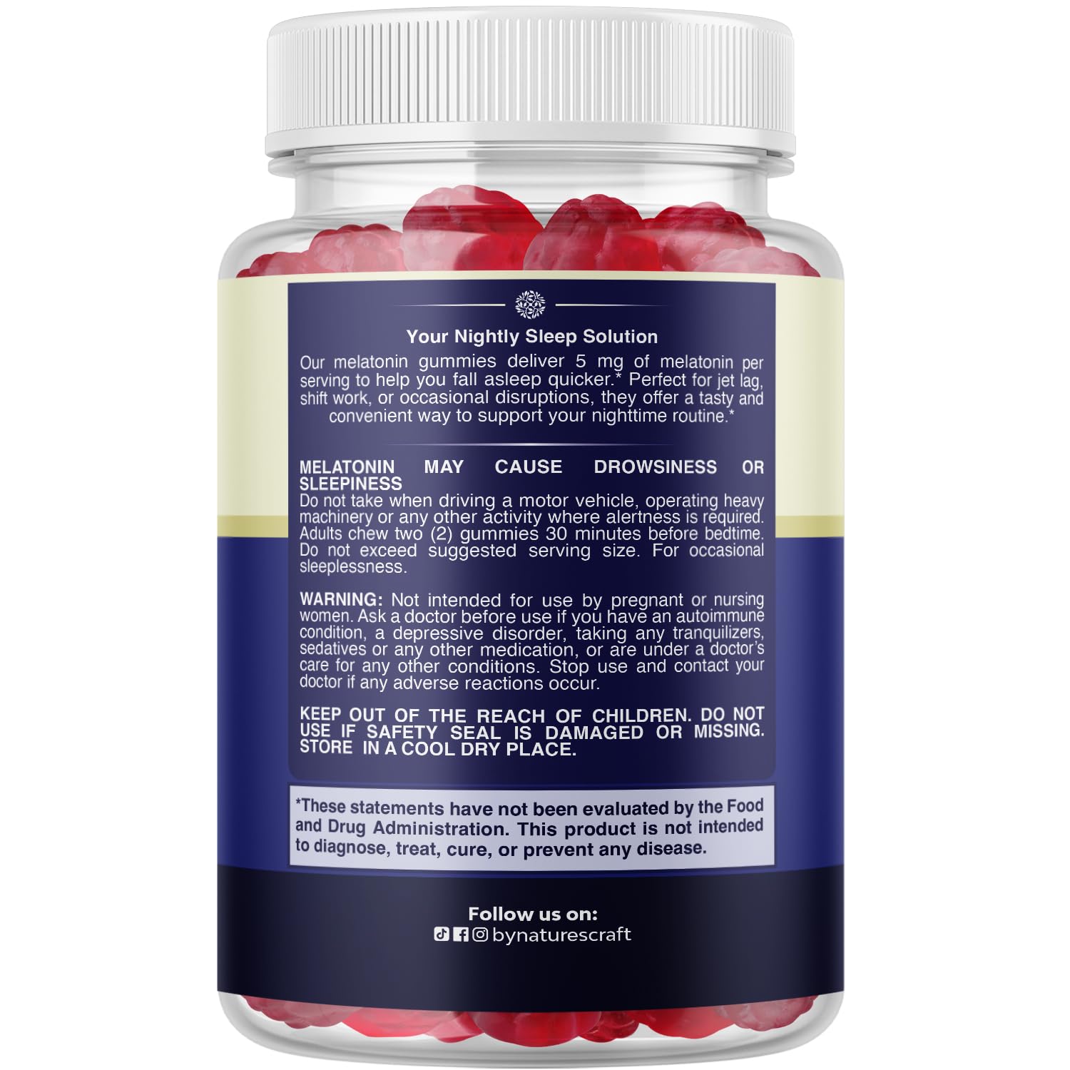 easy-to-take melatonin sleep gummies