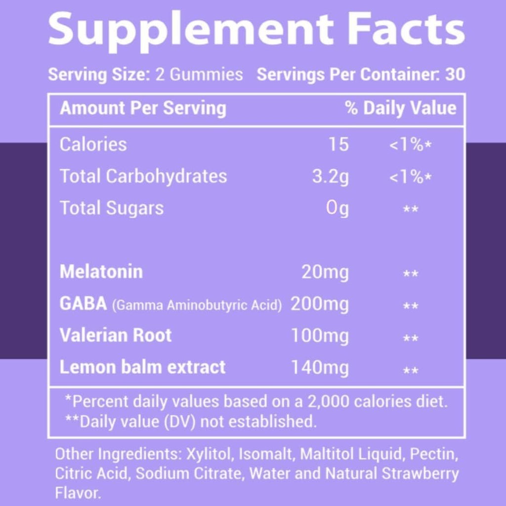 easy-to-take melatonin sleep gummies