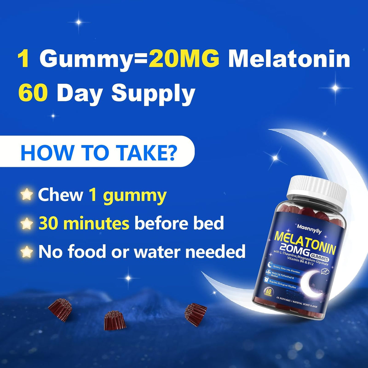 easy-to-take melatonin sleep support