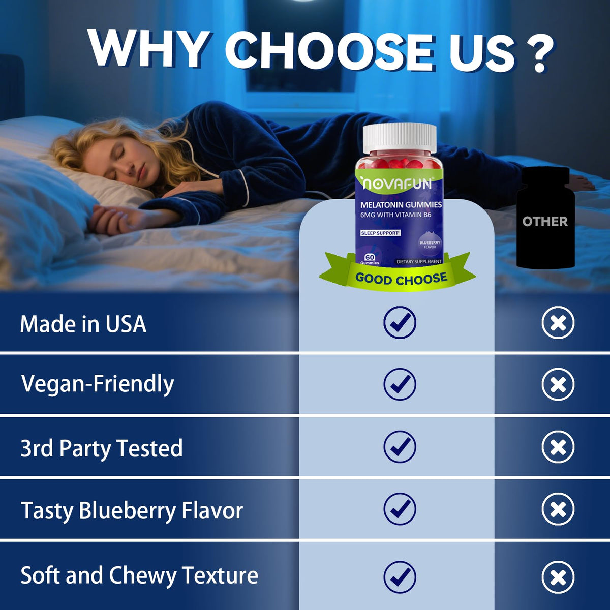 easy to take melatonin sleep support