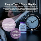 easy to take melatonin tablets