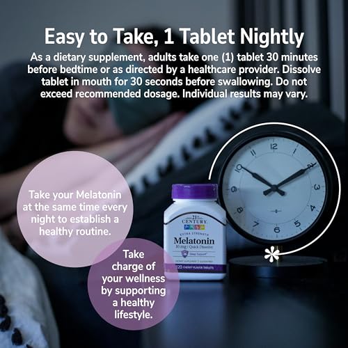 easy to take melatonin tablets
