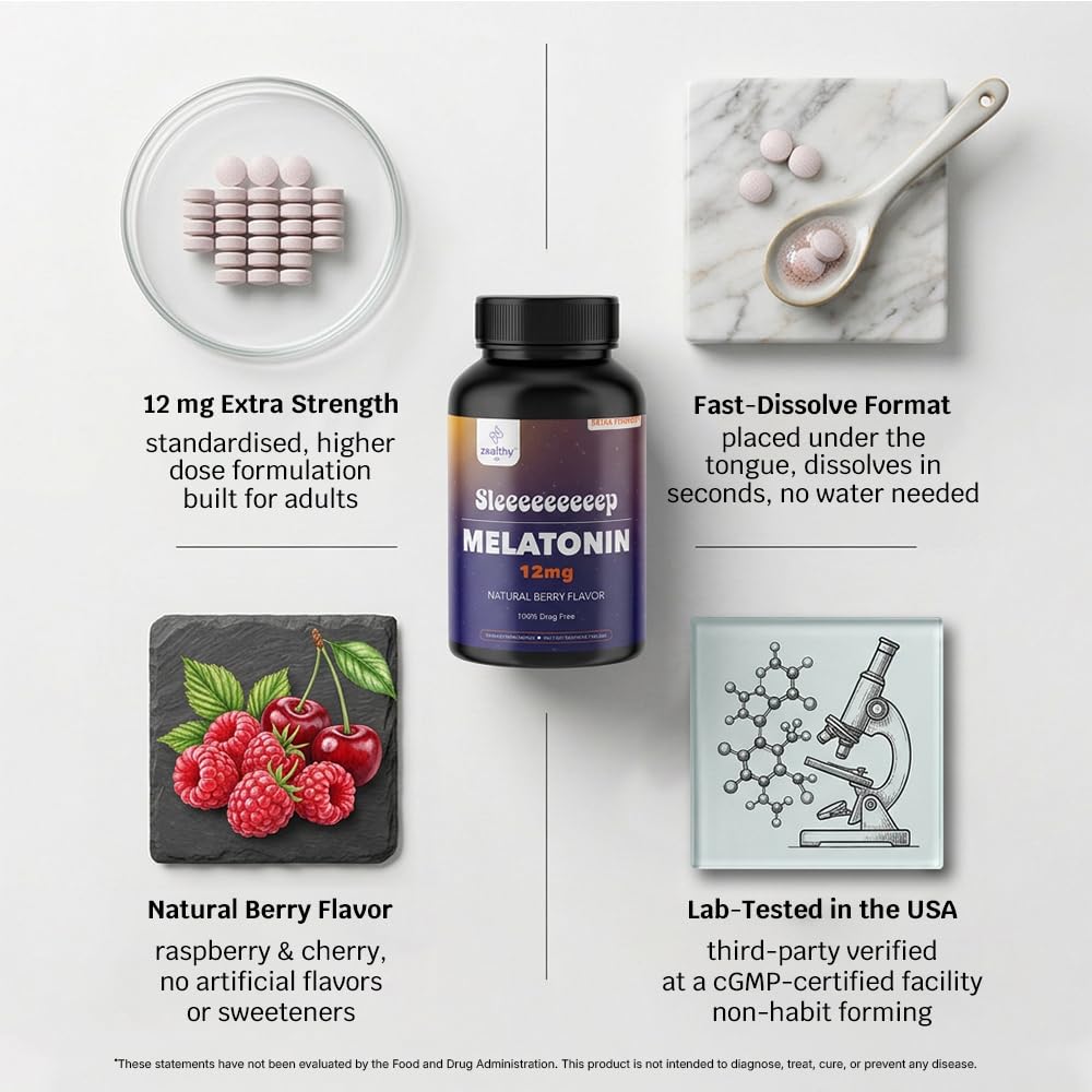 easy to take melatonin tablets
