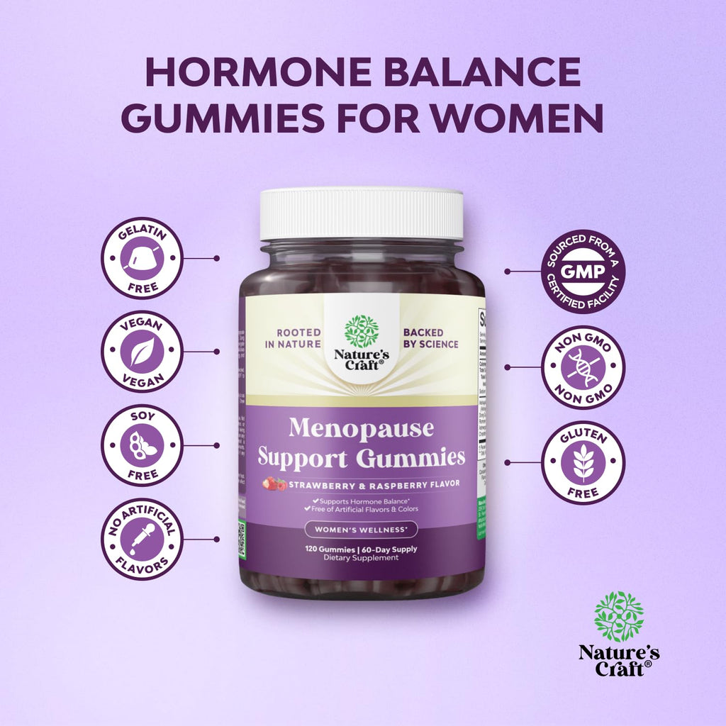 easy-to-take menopause health gummies