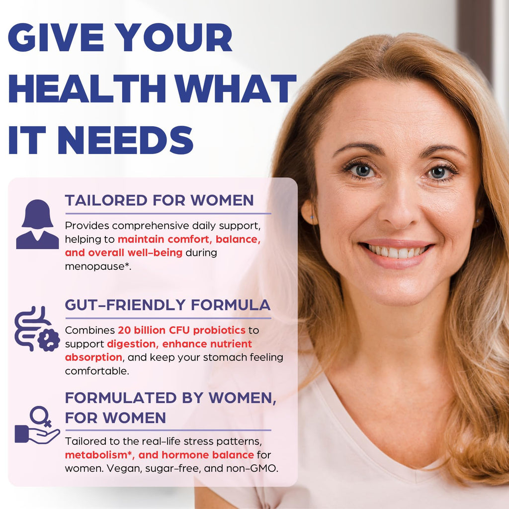 easy-to-take menopause supplement gummies