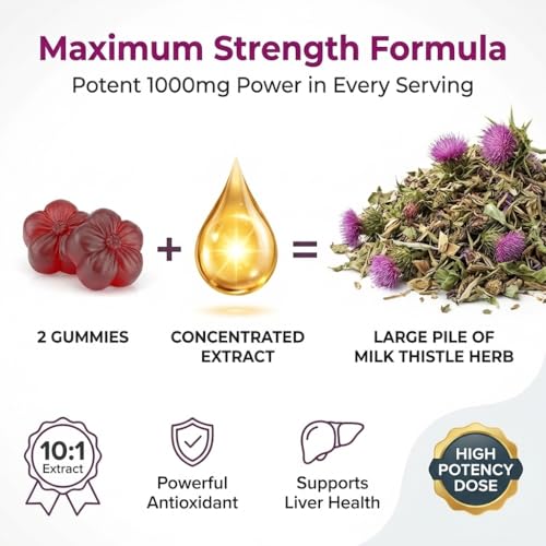 easy-to-take milk thistle gummies