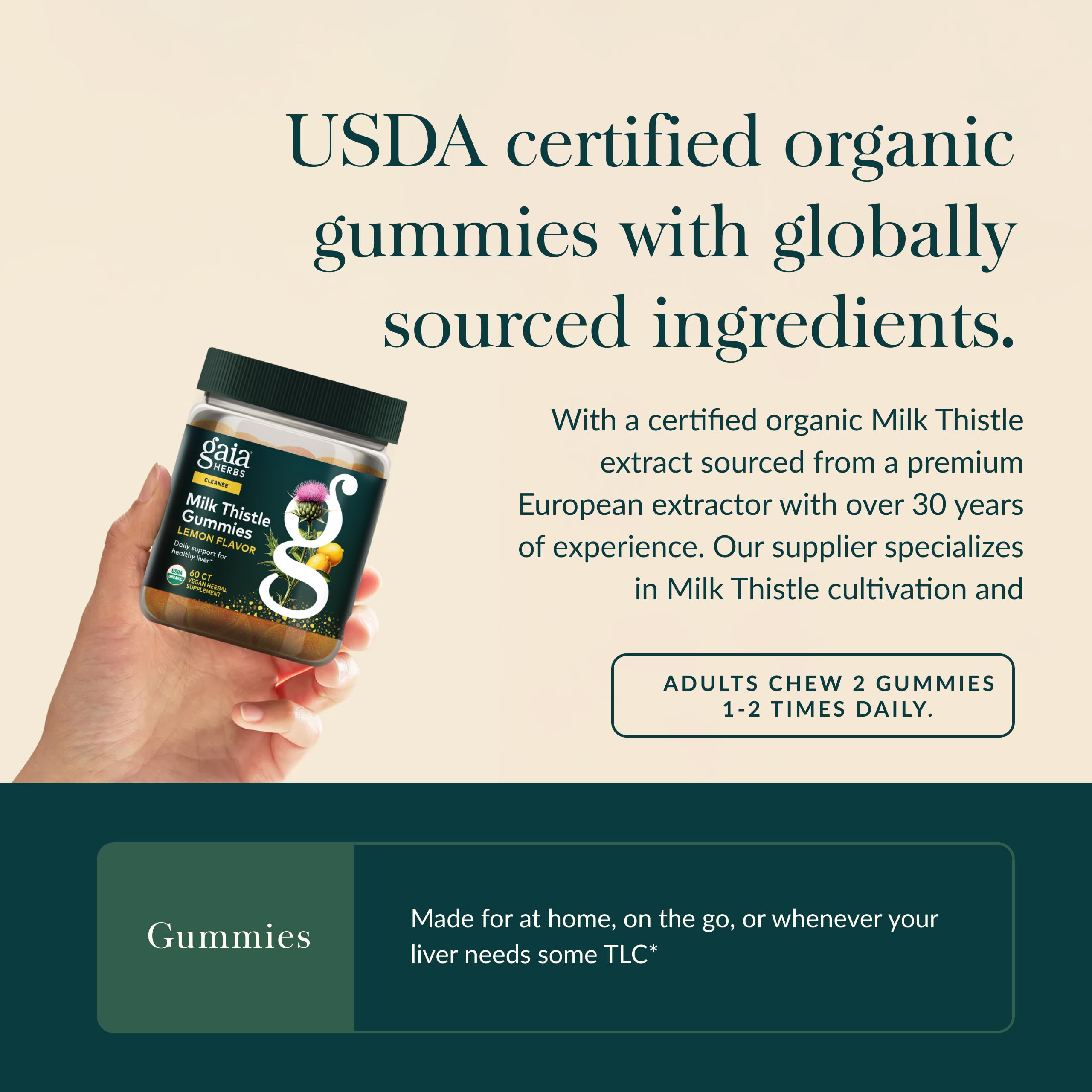 easy to take milk thistle gummies
