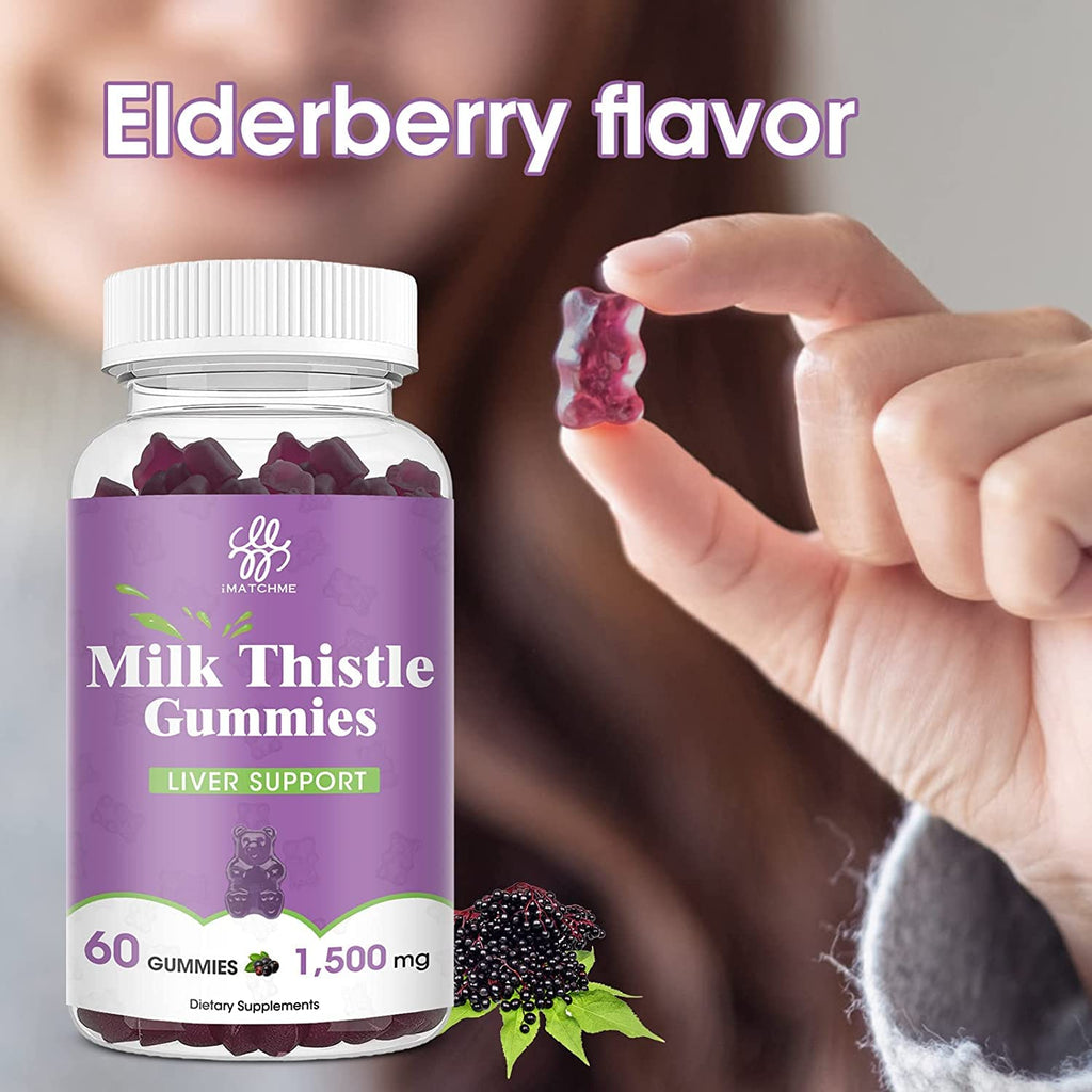 easy-to-take milk thistle gummy vitamins