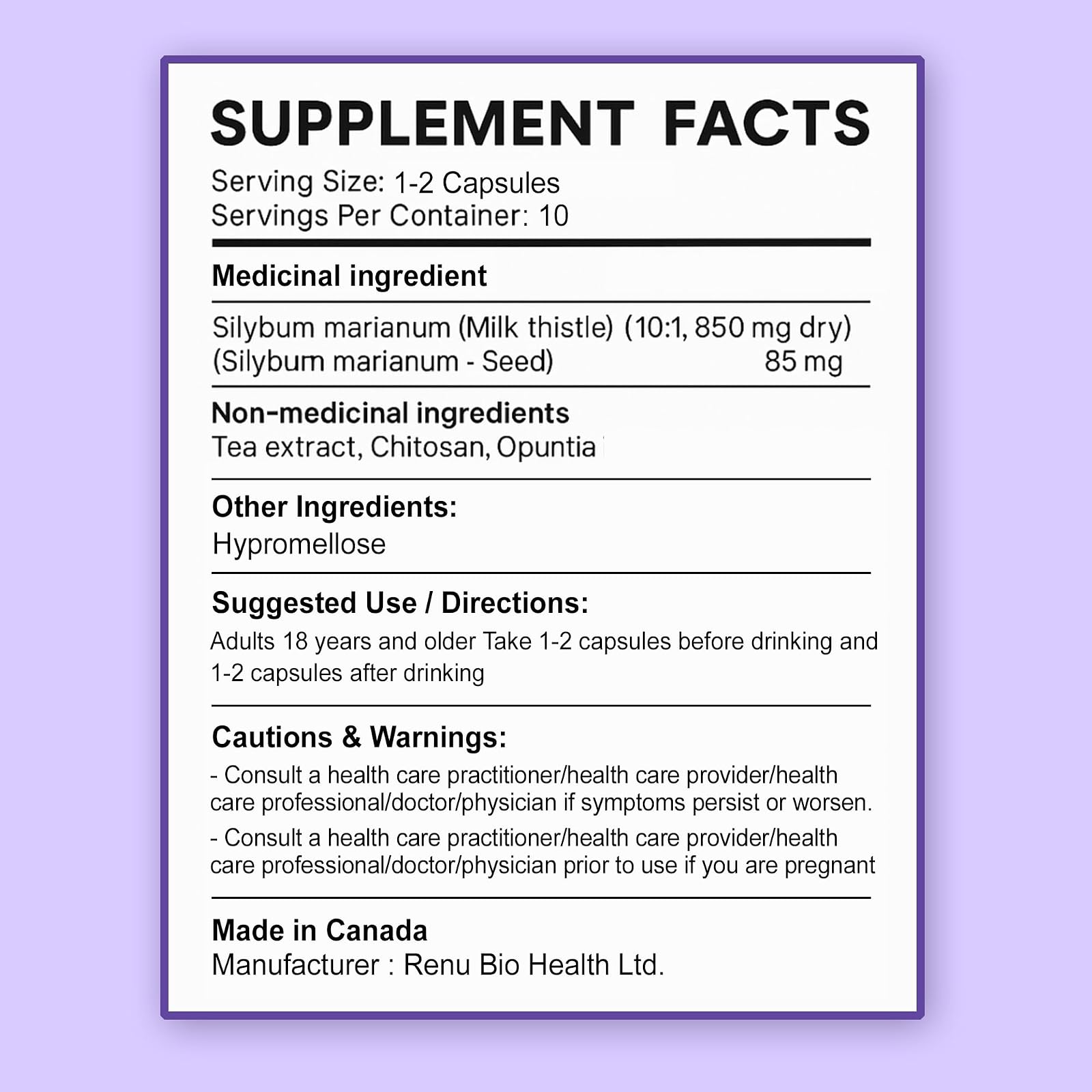 easy-to-take milk thistle pills