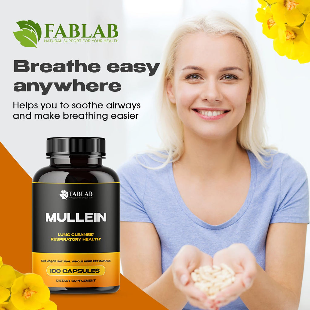 easy to take mullein capsules