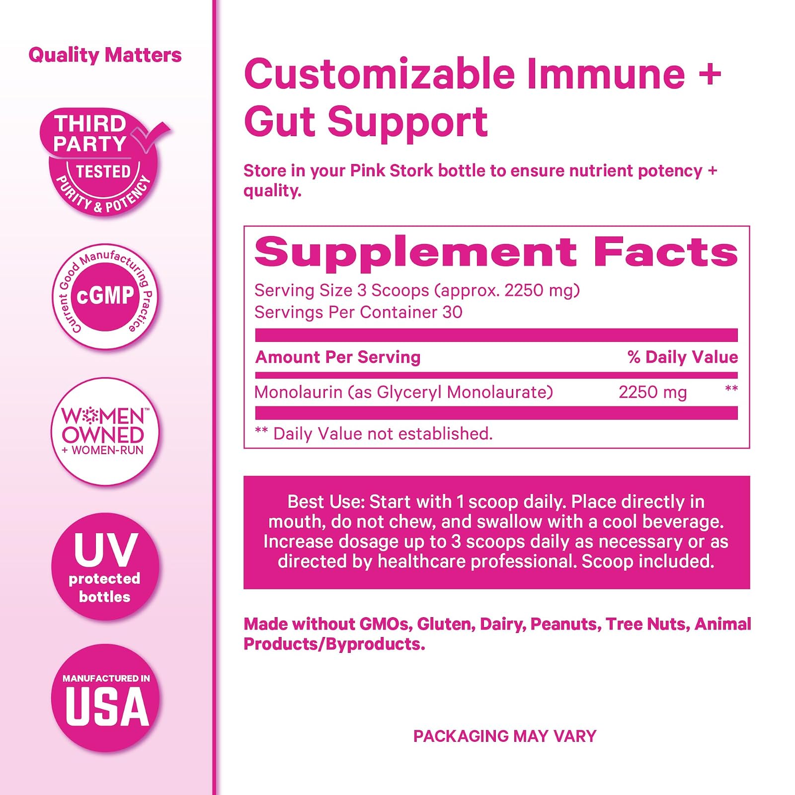 easy-to-take multivitamin pellets