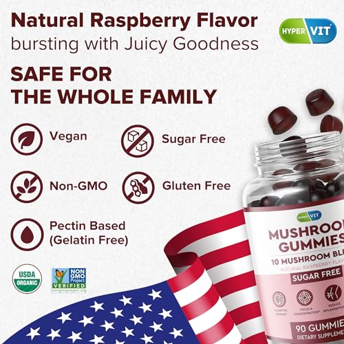 easy-to-take mushroom gummies for adults