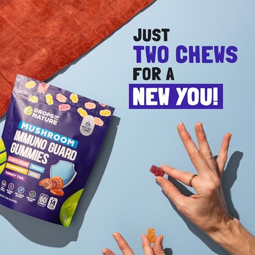 easy-to-take mushroom health gummies