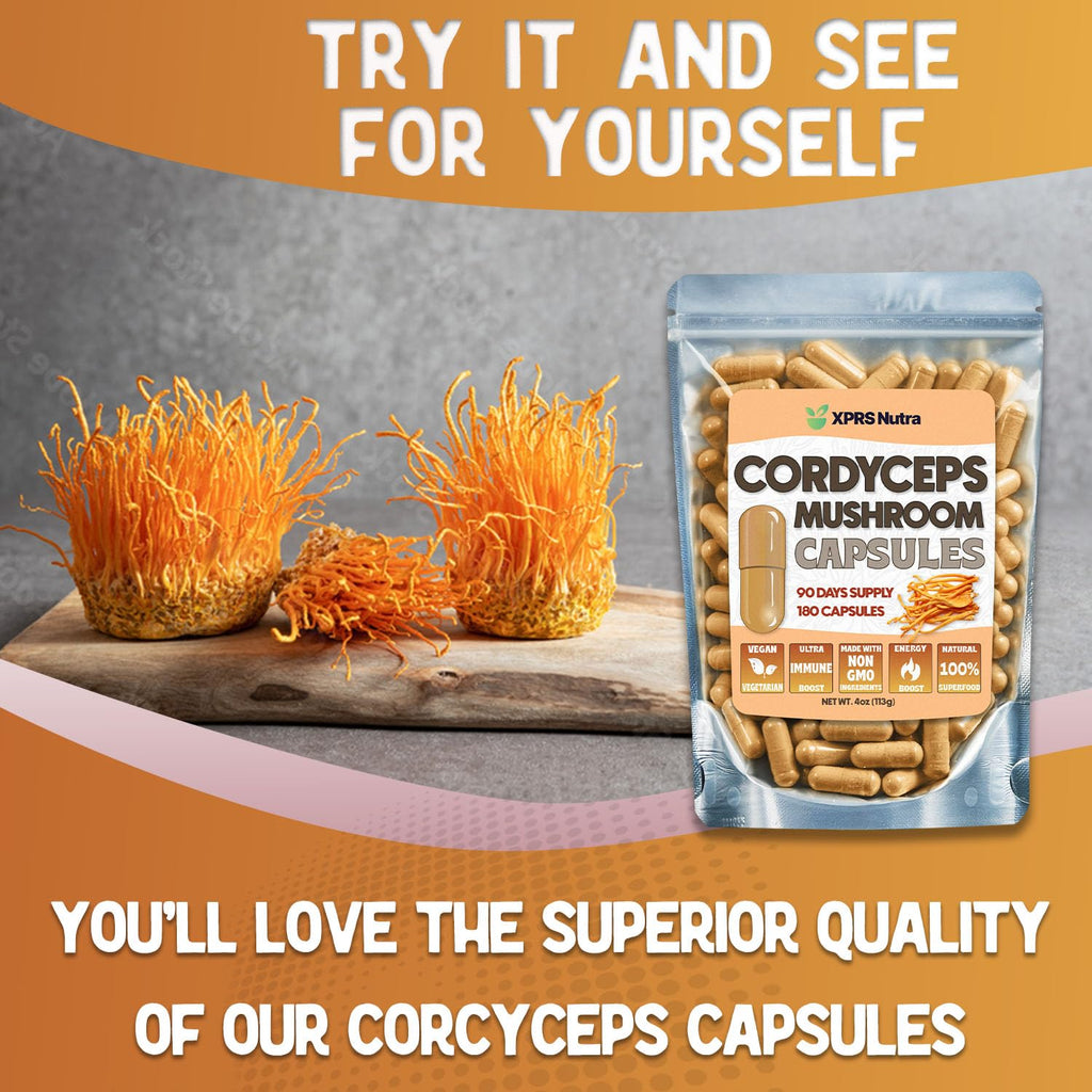 easy-to-take mushroom powder capsules