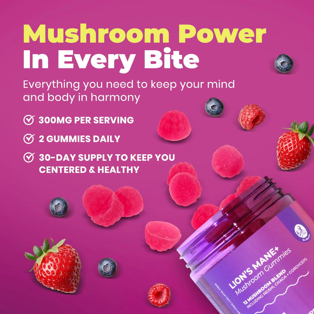 easy-to-take mushroom vitamins