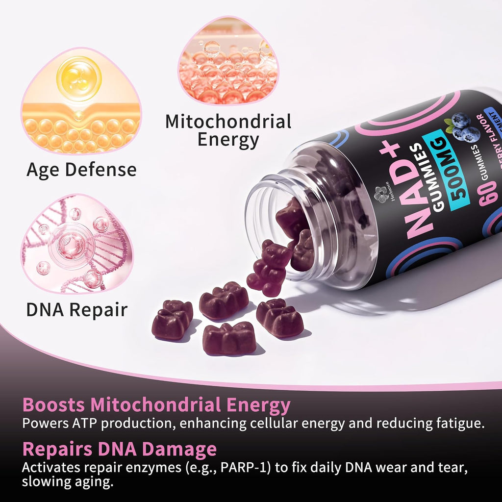 Easy-to-take NAD+ gummies for convenience