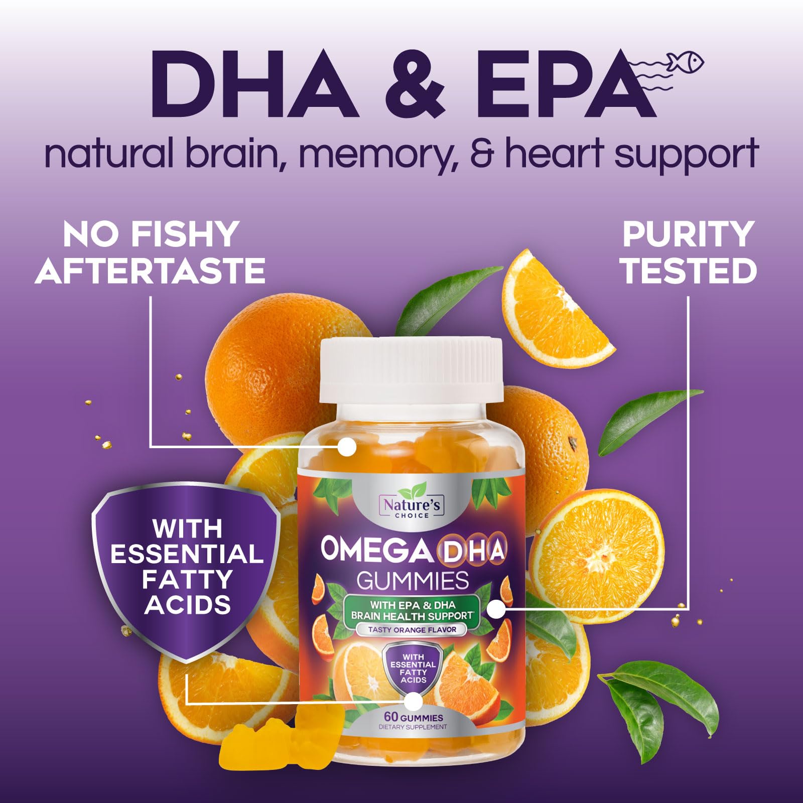 easy to take omega 3 gummies