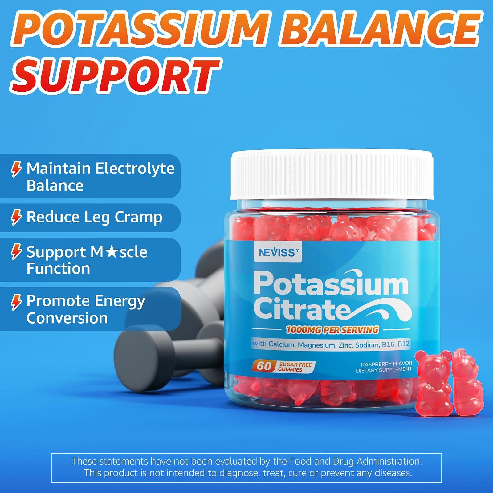 easy to take potassium citrate