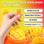 Easy-to-take potassium gummies for adults
