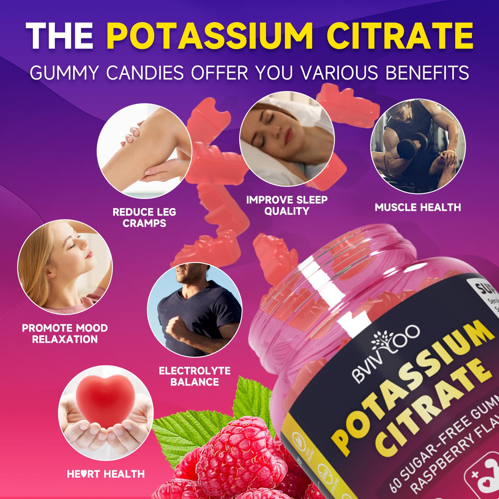 easy to take potassium gummies