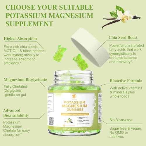 easy to take potassium gummies