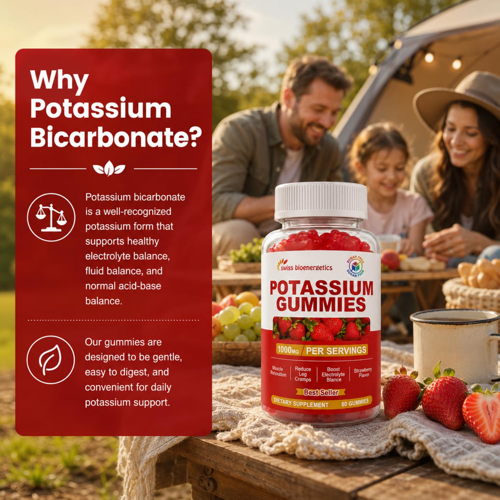 Easy-to-take potassium gummy chews