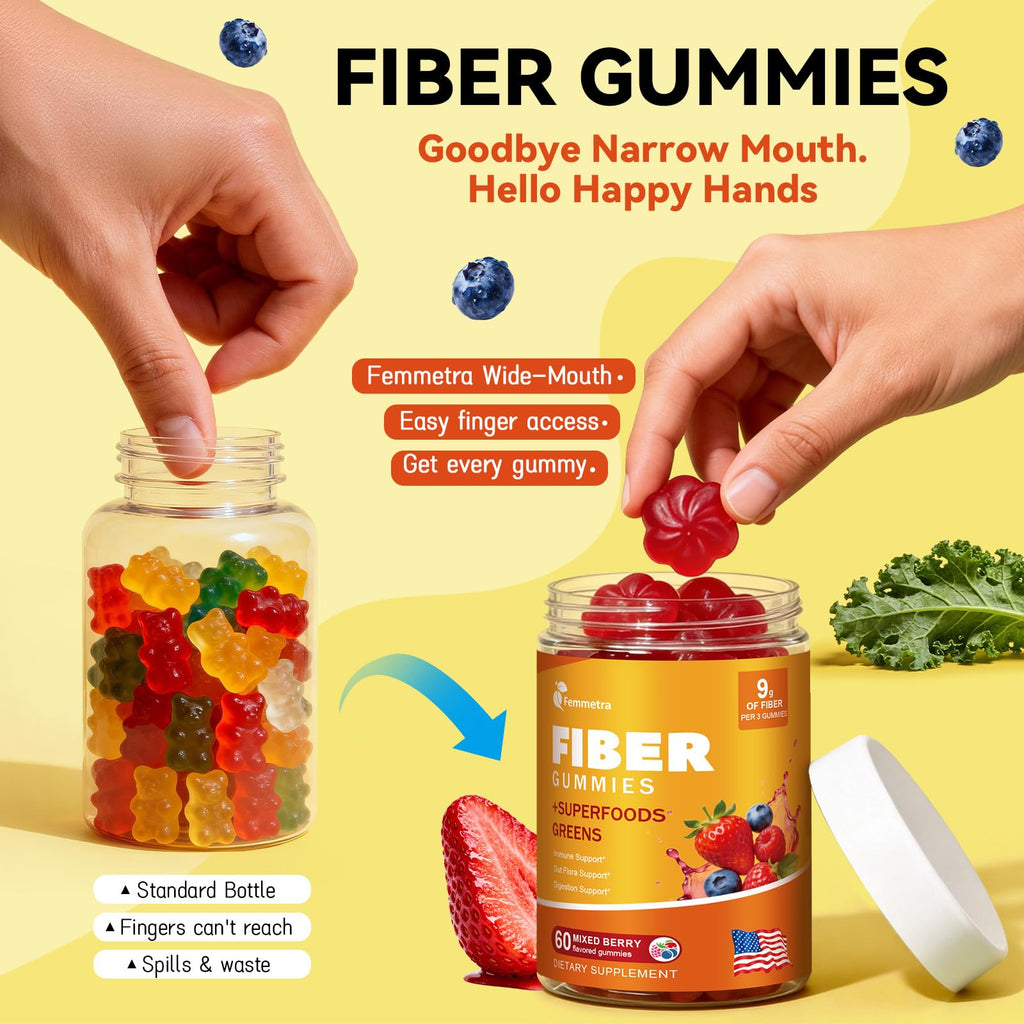 easy-to-take prebiotic gummies for women