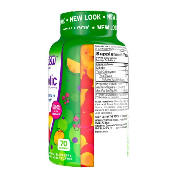 easy-to-take probiotic gummies for adults