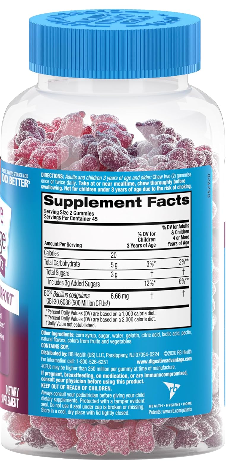 easy-to-take probiotic gummies for daily use