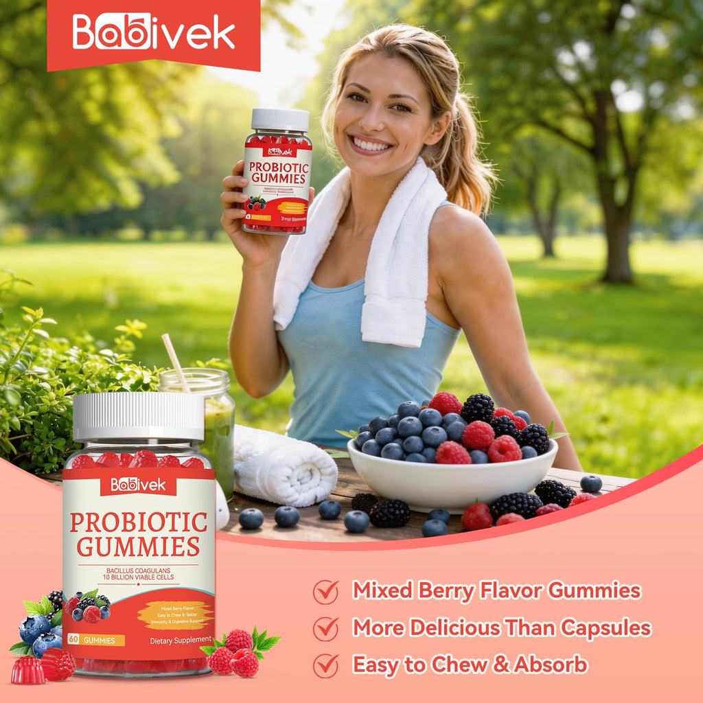 easy-to-take probiotic gummies for on-the-go